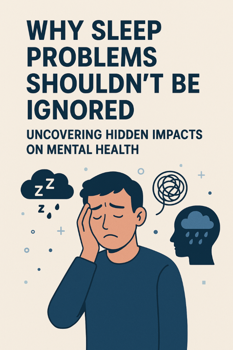 Why Sleep Problems Shouldn’t Be Ignored: Uncovering Hidden Impacts on Mental Health